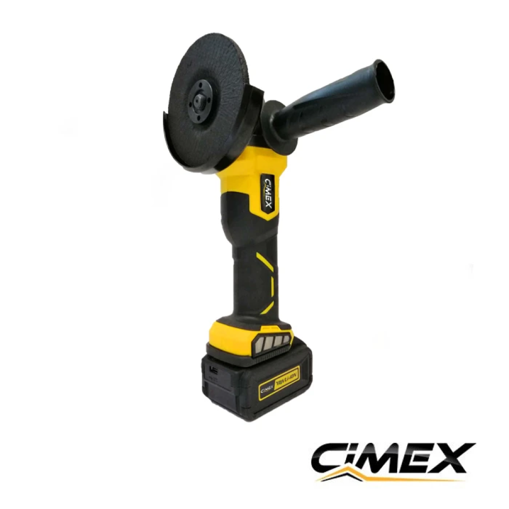 CORDLESS MACHINES : Cordless Angle Grinder CIMEX CG18V125MM ...