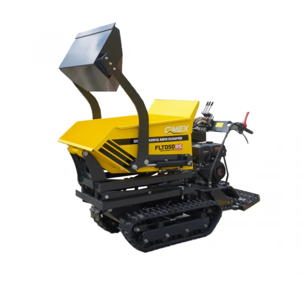 MINI DUMPERS : Self-loading tracked mini dumper 500 kg