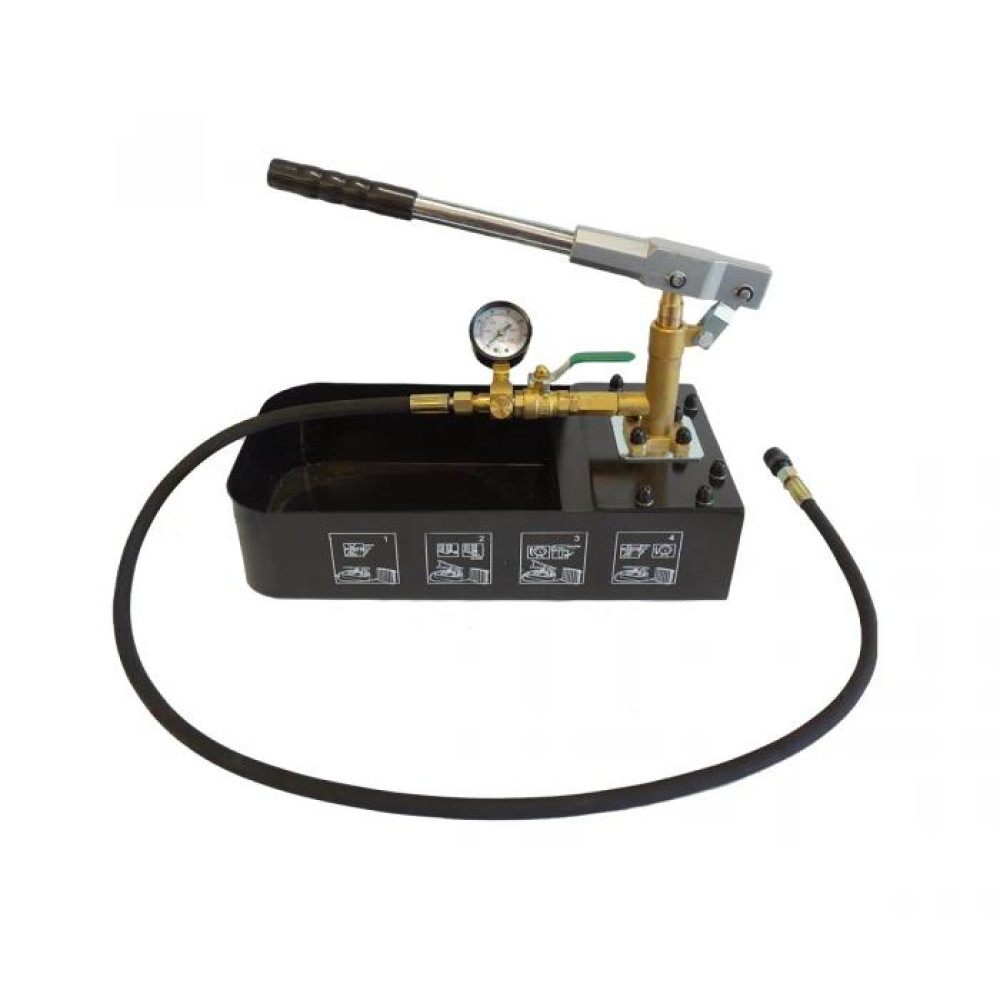MEASURING EQUIPMENT : Manual pressure testing pump 60 bar ...