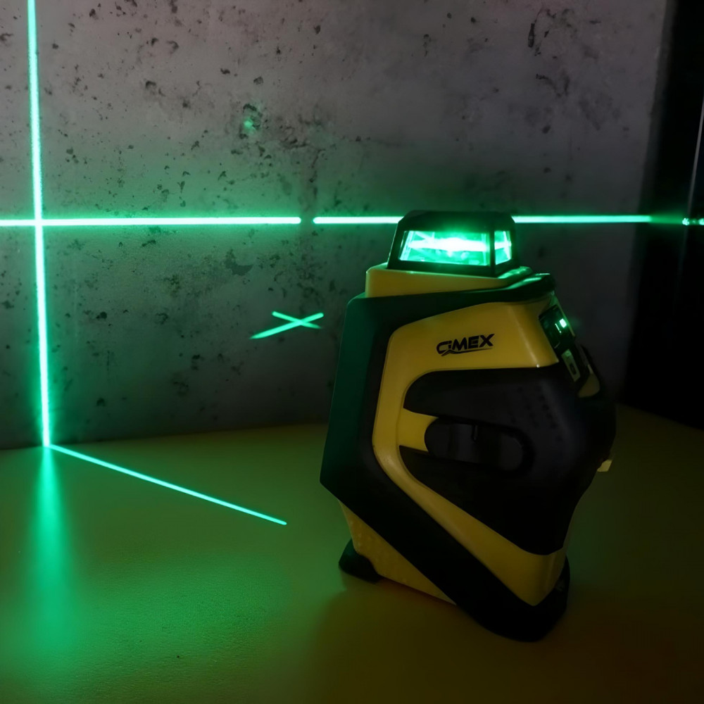 LASER LEVELS : Laser level green beam 360 degree CIMEX R ...