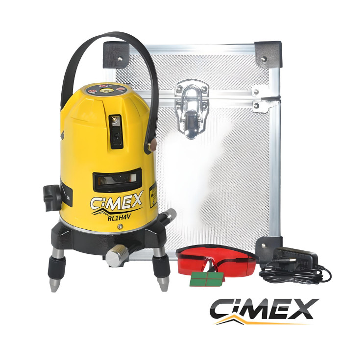 LASER LEVELS : Laser level with 5 beams, self-leveling CIMEX ...