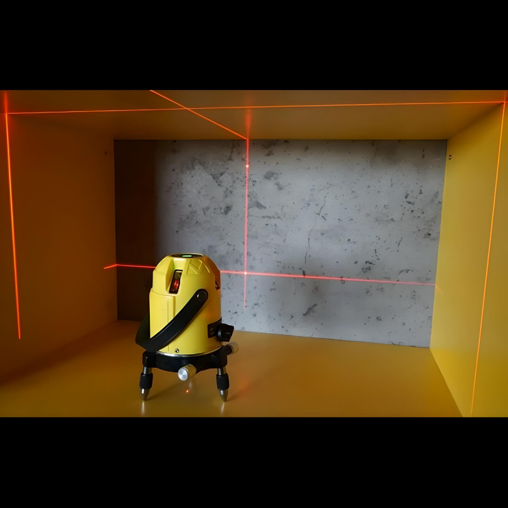 LASER LEVELS : Laser level with 5 beams, self-leveling CIMEX ...