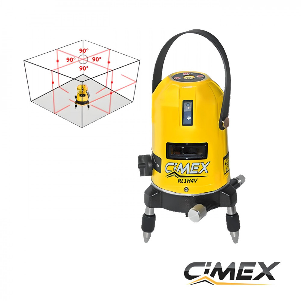 LASER LEVELS : Laser level with 5 beams, self-leveling CIMEX ...