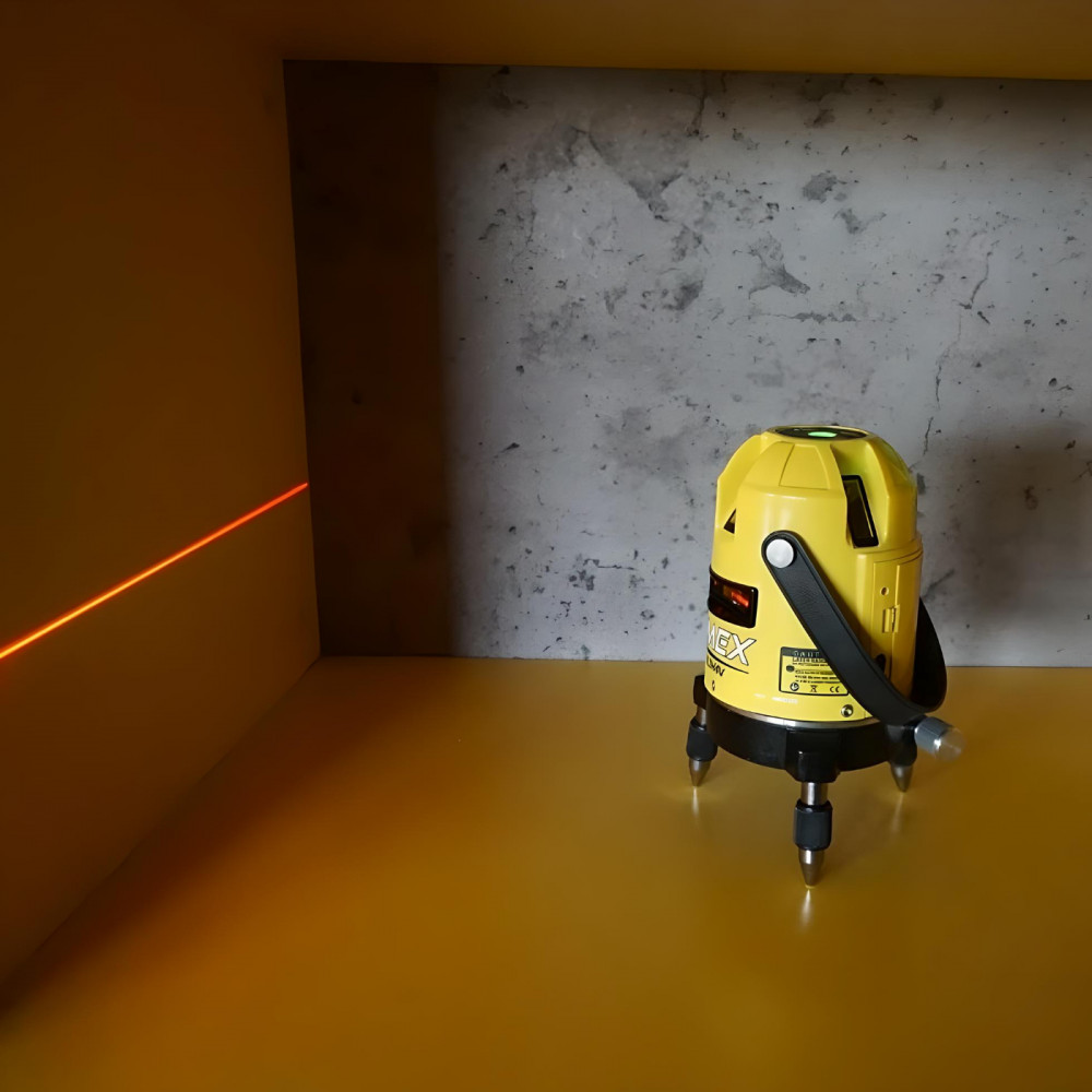 LASER LEVELS : Laser level with 5 beams, self-leveling CIMEX ...