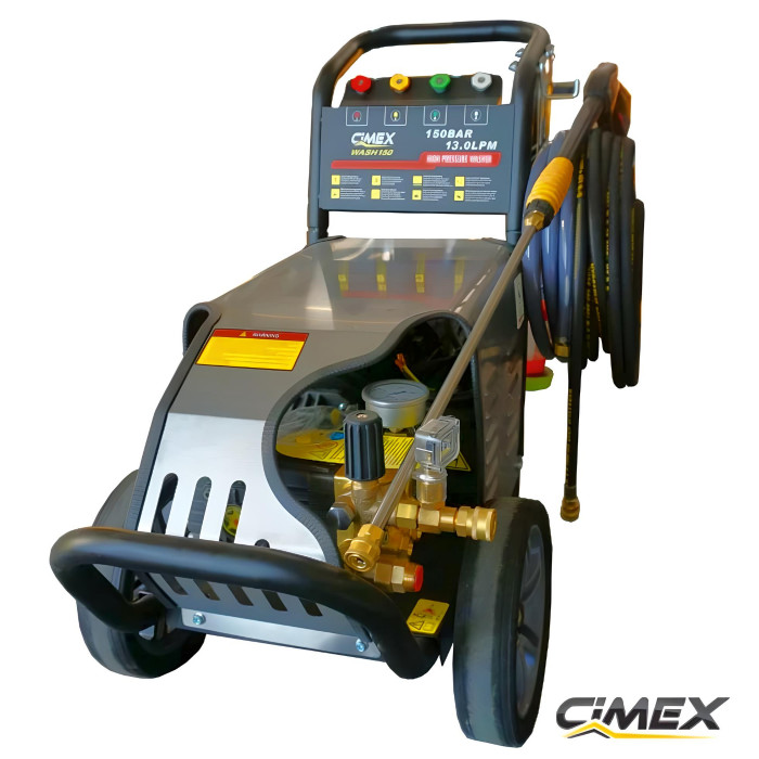 CLEANING MACHINERY : High pressure washer 150 bar CIMEX WASH150 ...