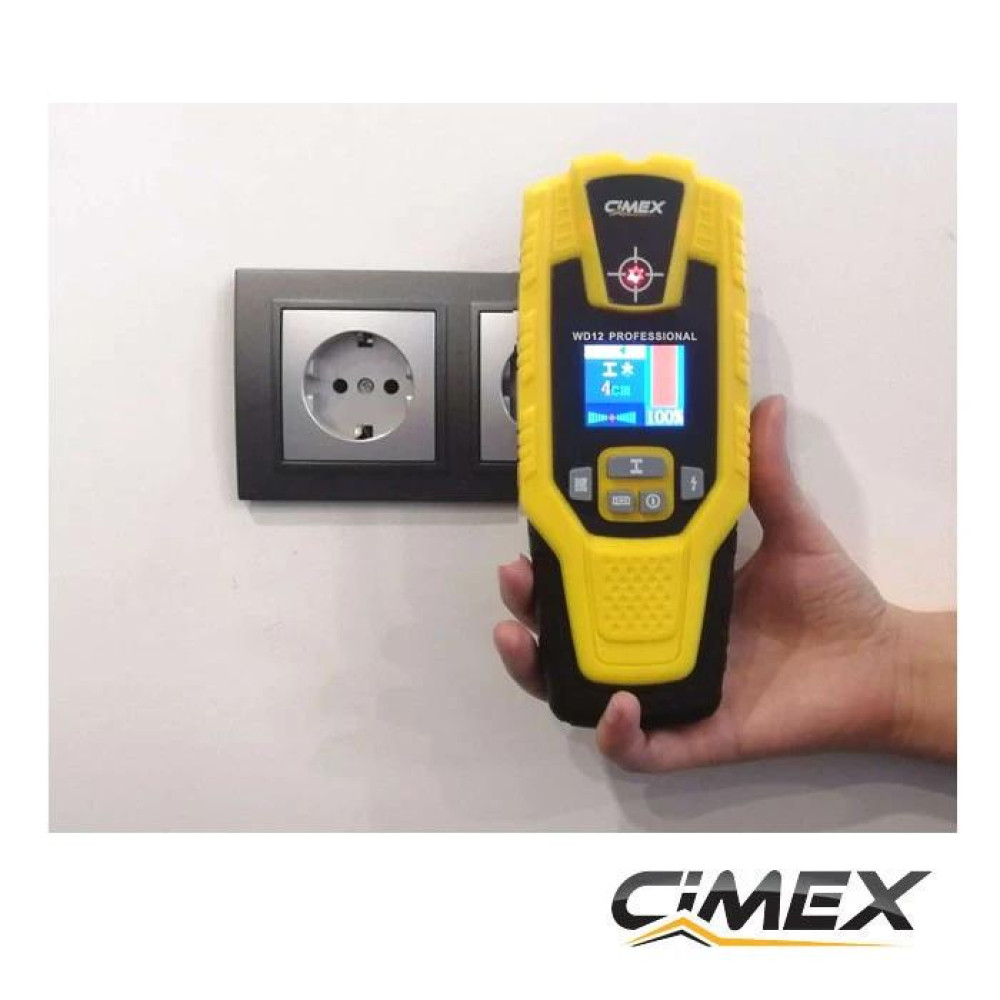 MEASURING EQUIPMENT : Cable Detector CIMEX WD12 Professional